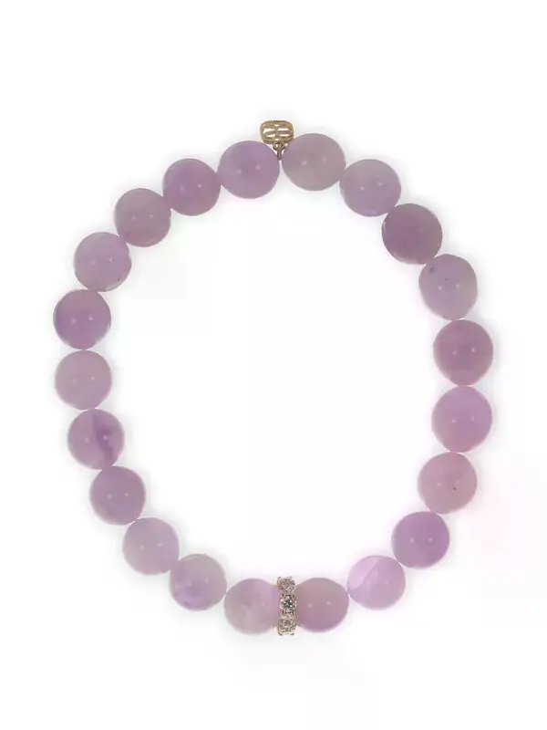 SYDNEY EVAN Amethyst And Diamond Bracelet - Purple
