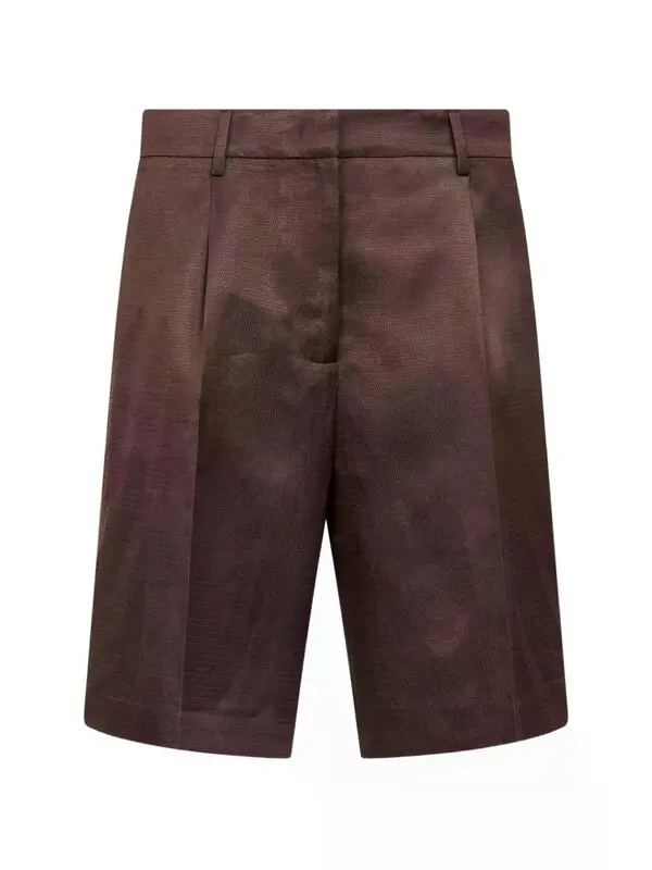 PT TORINO Pleated Shorts