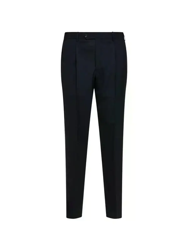 PT TORINO Pleated Trousers - Blue