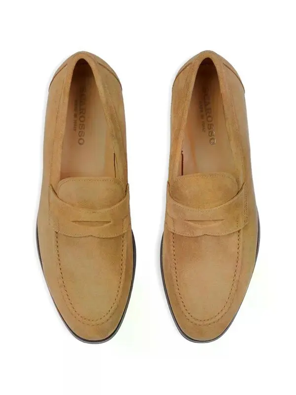SCAROSSO Penny Loafers - Neutrals