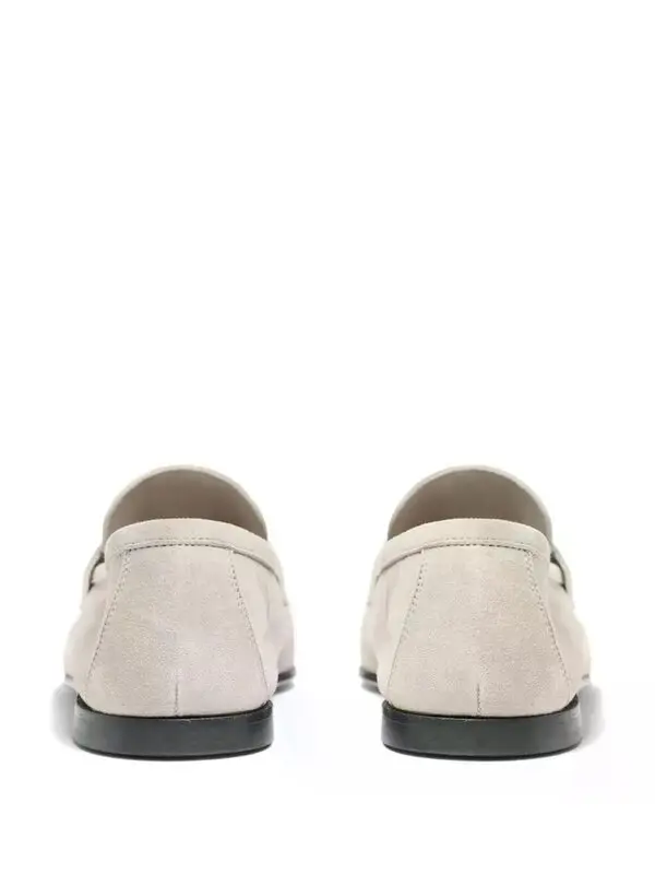 SCAROSSO Luisa Tassel-detail Loafers - Neutrals