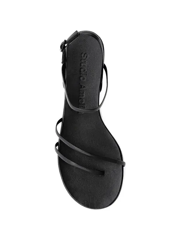 Studio Amelia Helix Multi-strap Sandals - Black