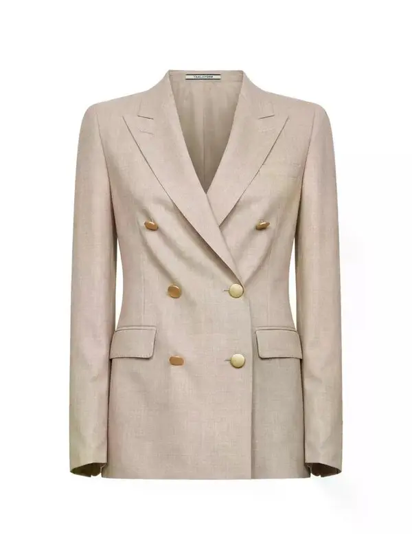 Tagliatore Double-breasted Peak-lapel Blazer