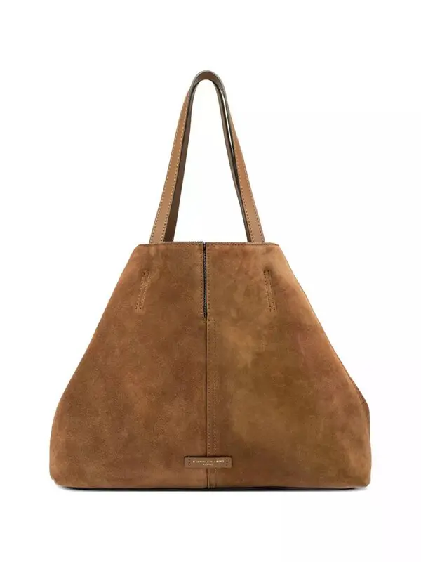 GIANNI CHIARINI Maya Reversible Tote Bag - Brown