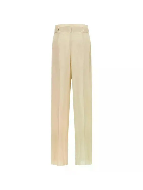 Max Mara Pleated Trousers - Neutrals