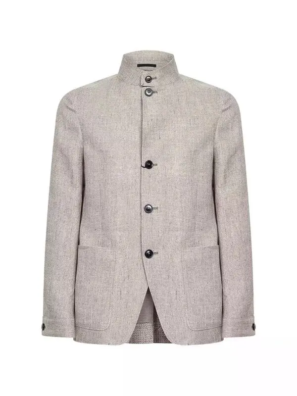 Zegna Il Conte Oasi Micro-check Jacket