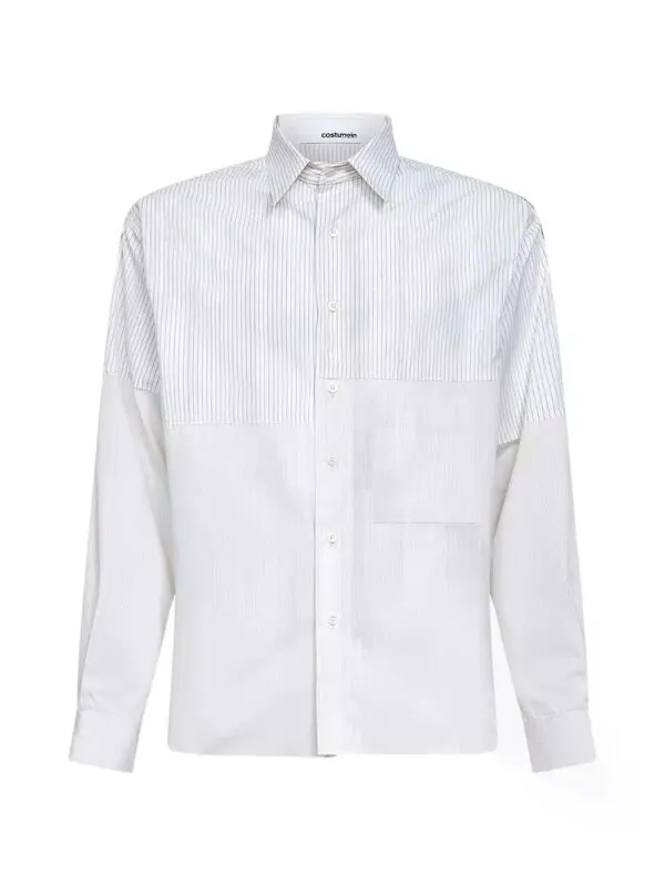 COSTUMEIN Martini Striped Shirt - White