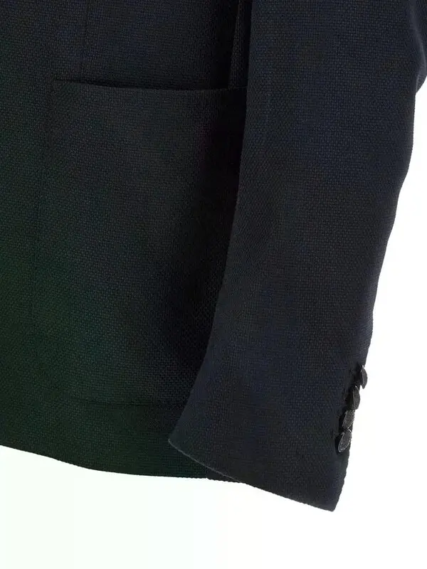 Tagliatore Montecarlo Metal Pin Patch Pockets Blazer
