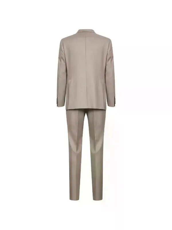 Tagliatore Peak-lapel Two-button Suits - Neutrals