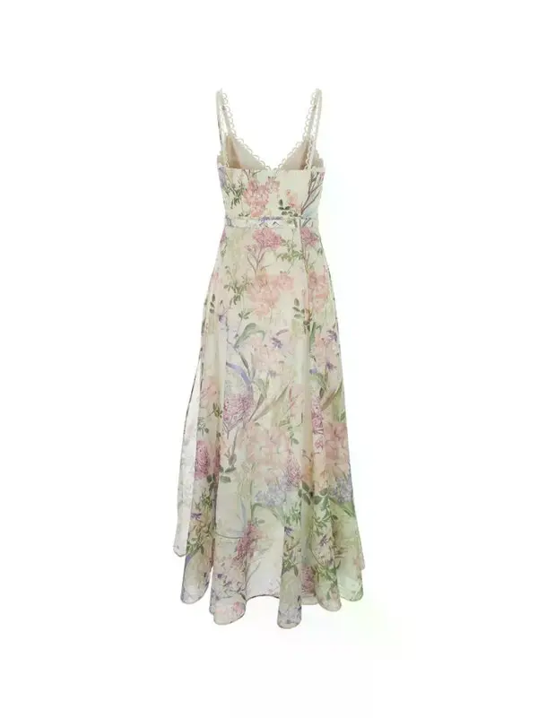 Charo Ruiz Ibiza Iraso Floral-lace Midi Dress