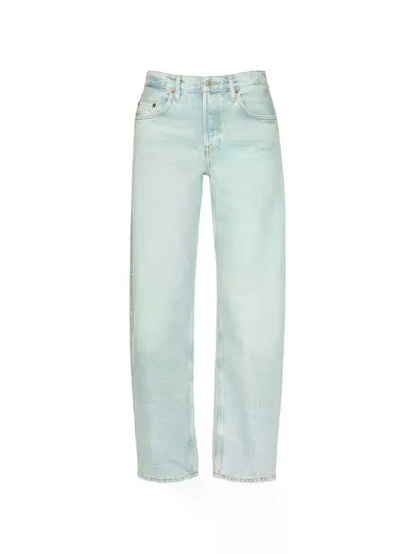 RE/DONE Buttoned Straight Jeans
