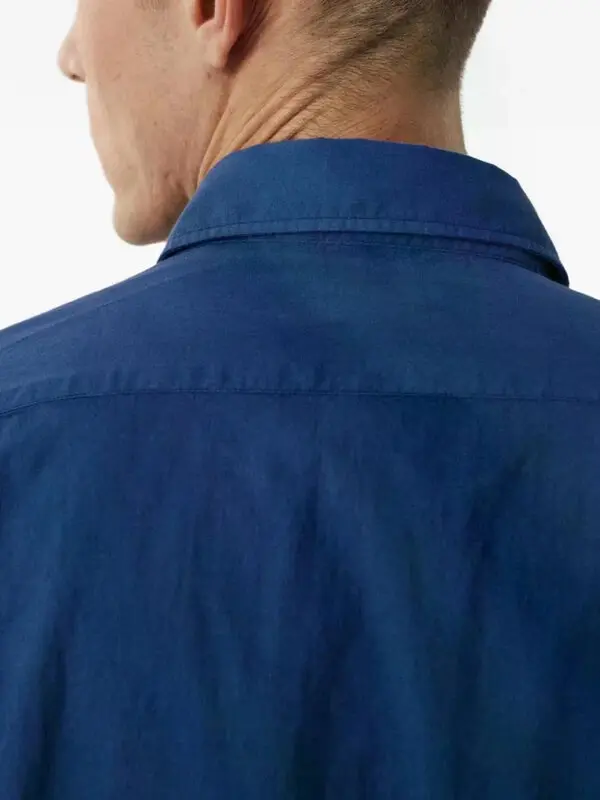 Hartford Paul Pocket Shirt - Blue