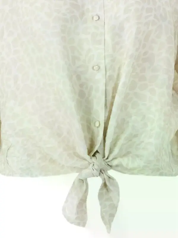 MARCCAIN Knot Animal Print Blouse