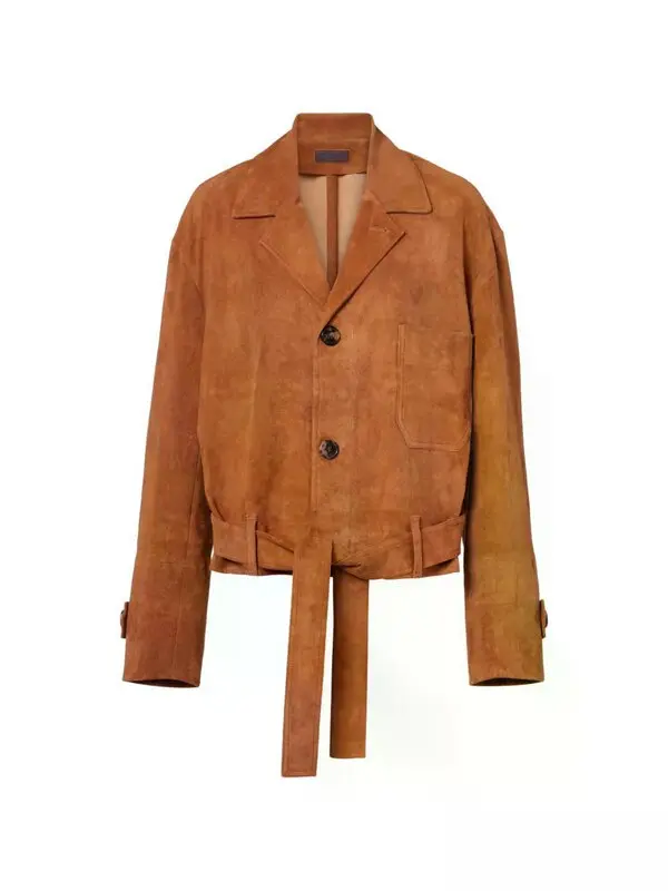 Stouls Belted Leather Jacket