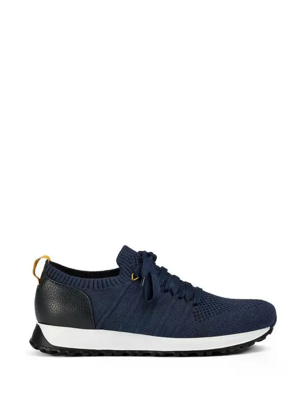 DOUCAL'S Heel-detail Sneakers - Blue