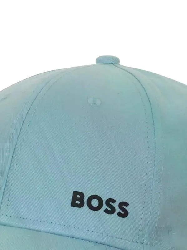 BOSS Logo-print Baseball Cap - Blue