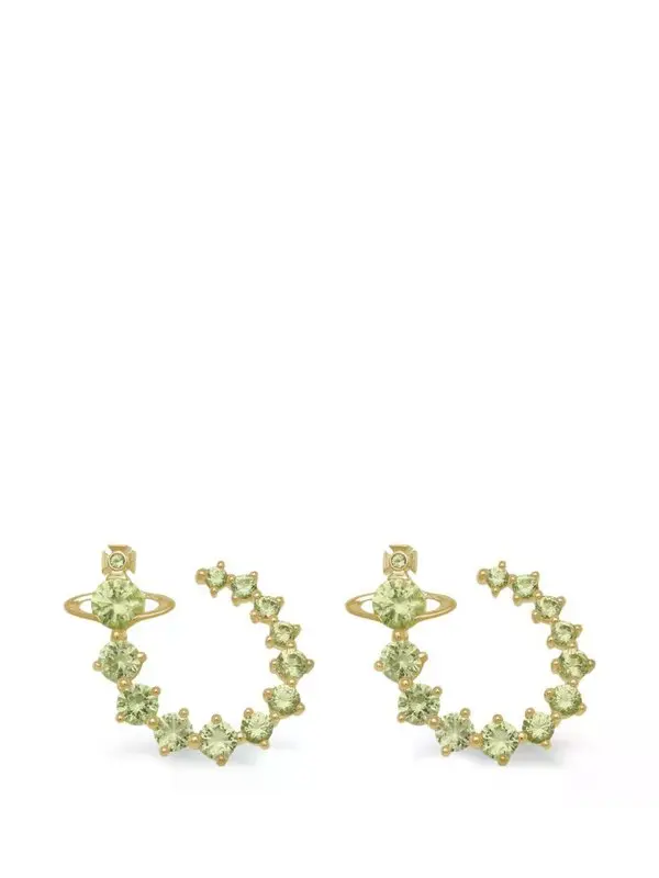 VIVIENNE WESTWOOD Lydia Orb Stone Earrings - Gold