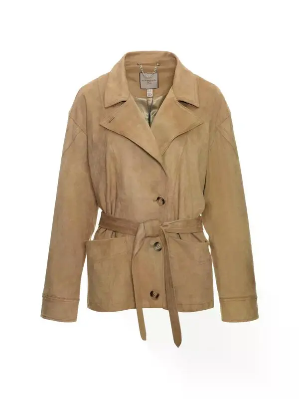 URBANCODE Belted Jacket - Neutrals
