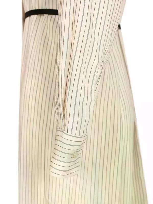 Barena Venezia Striped Tie-neck Dress