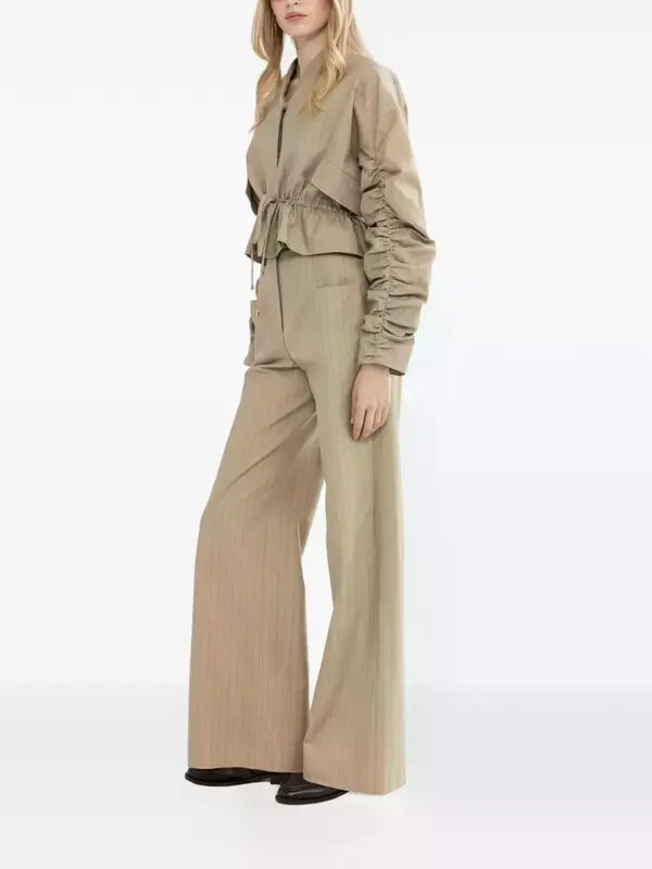 NISSA Striped Cotton Jacket