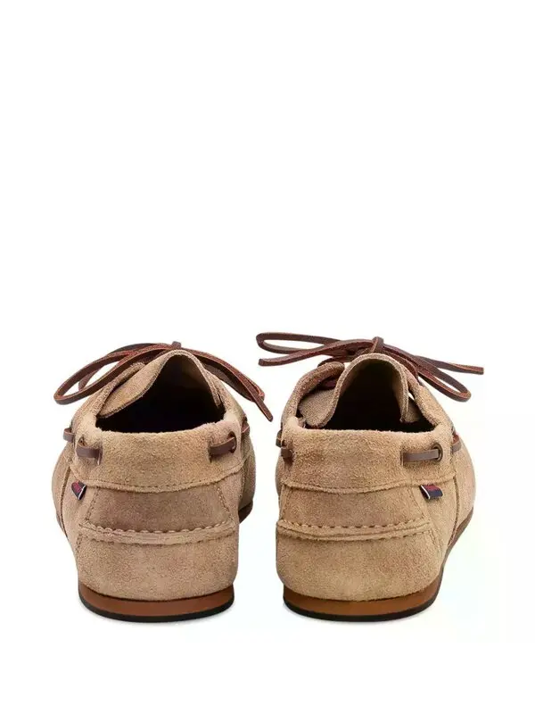 SEBAGO Lace-up Suede Boat Shoes - Neutrals