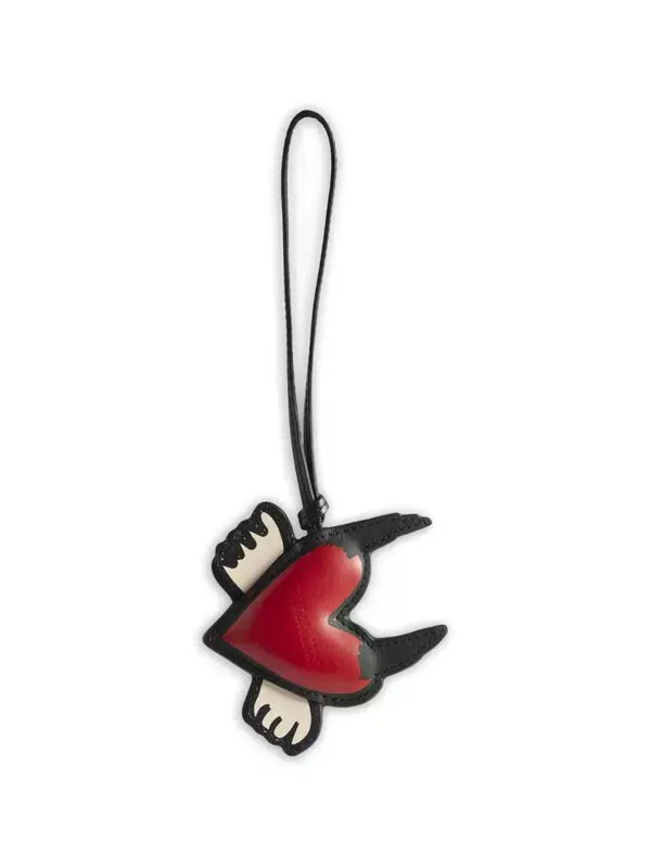 Zadig&Voltaire Devilish Heart Keyring - Red