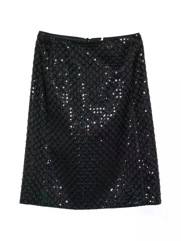 Dorothee Schumacher Patterned A-line Midi Skirt