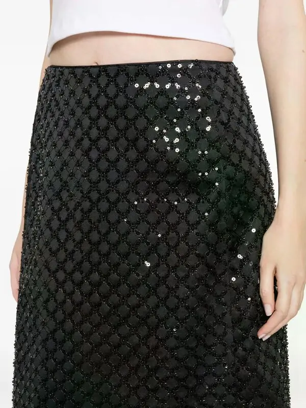 Dorothee Schumacher Patterned A-line Midi Skirt