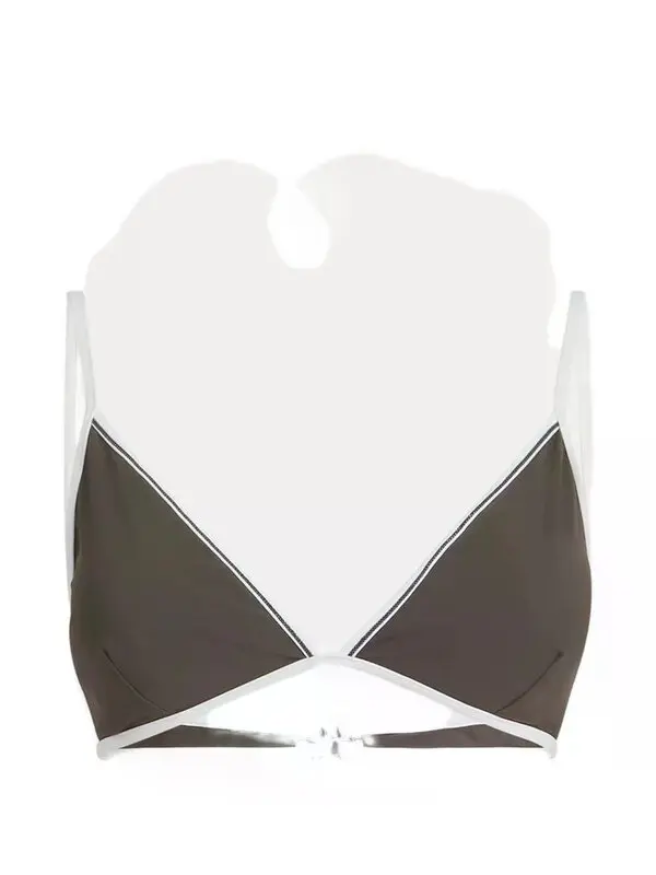 Brunello Cucinelli Monili Bikini Top - Brown