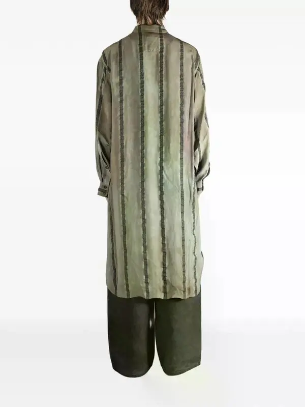 UMA WANG Trek Striped Shirt