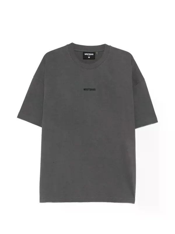 WRSTBHVR Pinstripe T-shirt