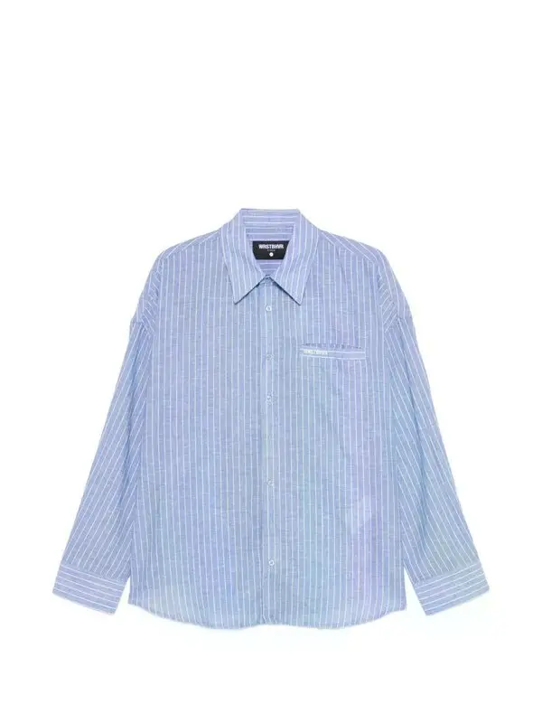 WRSTBHVR Striped Pocket Shirt