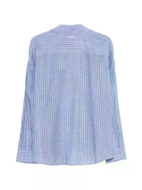 WRSTBHVR Striped Pocket Shirt