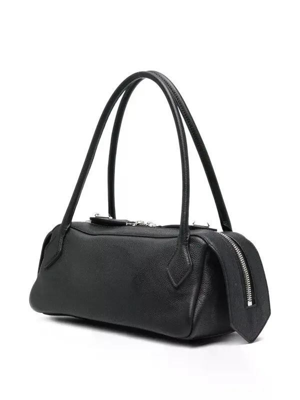 MINOBOSSI Anna Leather Tote Bag - Black