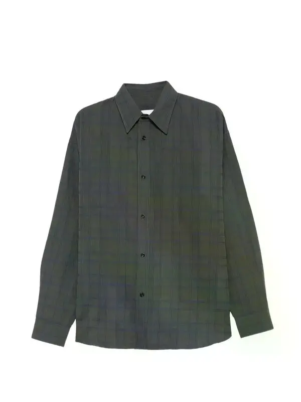SAGE NATION Chisholm Oversized Long-sleeve Check Shirt