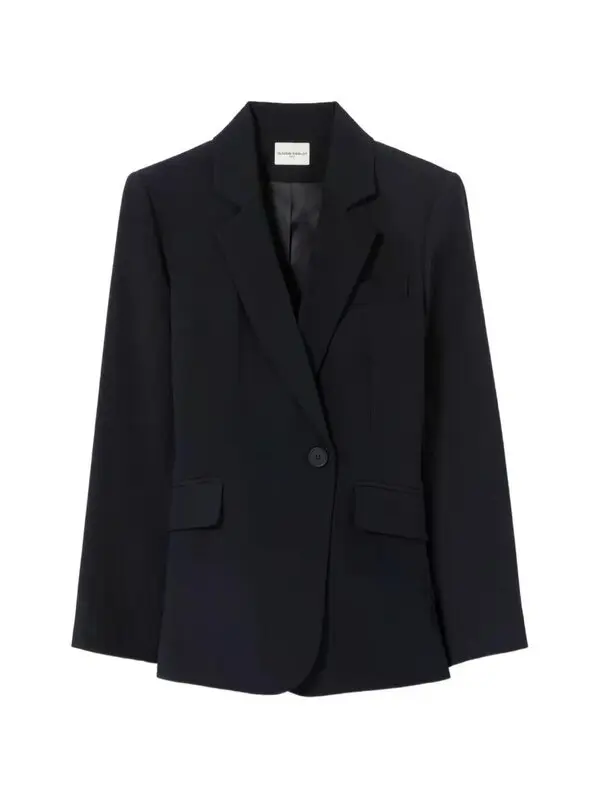 Claudie Pierlot Single-breasted Blazer - Blue