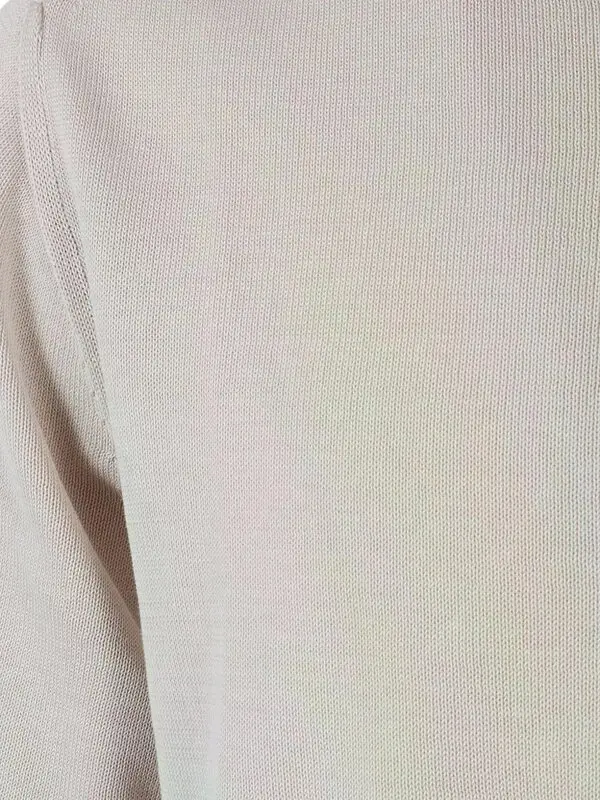 Eleventy Crew Neck Short Sleeve T-shirt - Neutrals