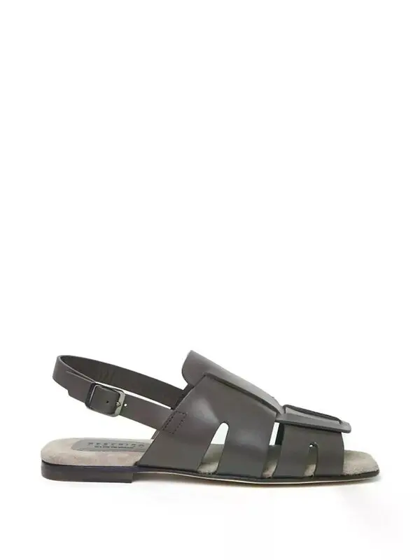 Peserico Strappy Sandals - Brown