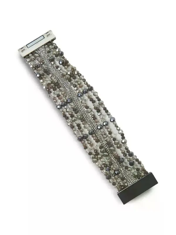 Peserico Beaded Bracelet - Silver