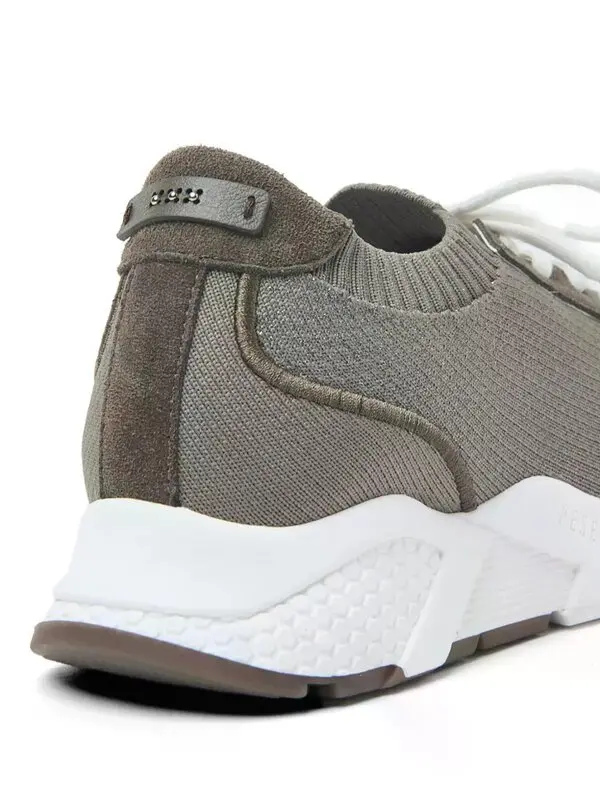 Peserico Panelled Sneakers - Brown