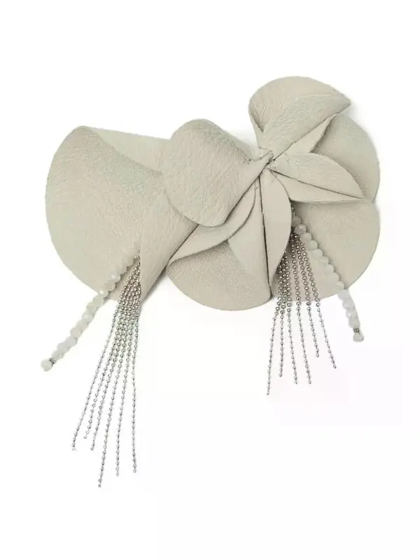 Peserico Flower Brooch - Neutrals