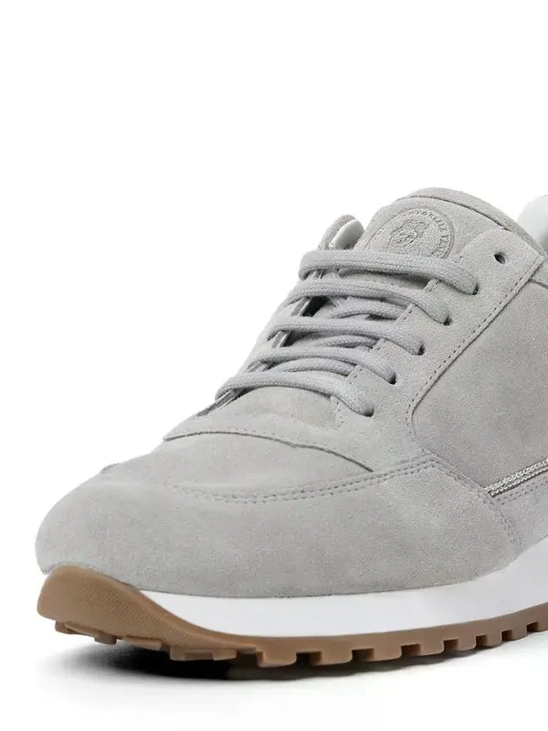 Peserico Panelled Lace-up Sneakers