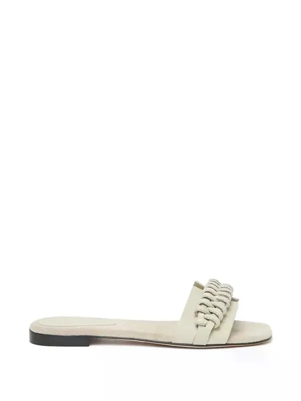Peserico Ruched Detail Slides