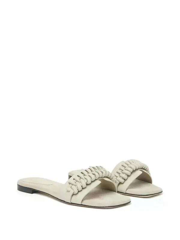 Peserico Ruched Detail Slides