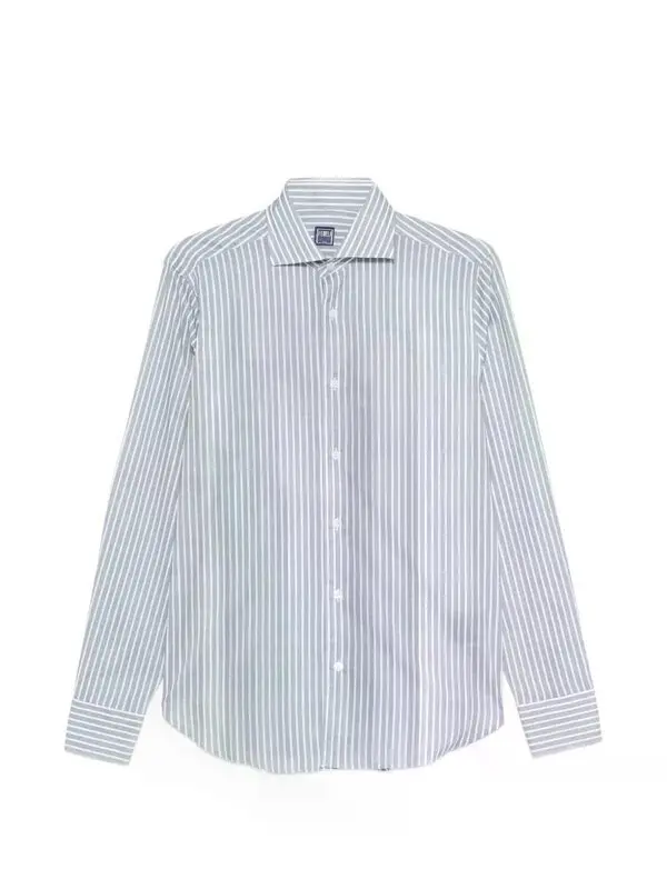 Fedeli Striped-pattern Shirt