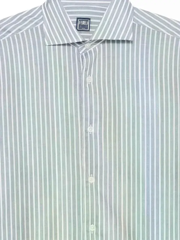 Fedeli Striped-pattern Shirt