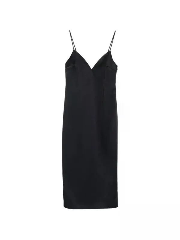 TWINSET V-neck Strap Dress - Black