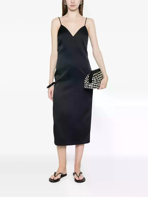 TWINSET V-neck Strap Dress - Black