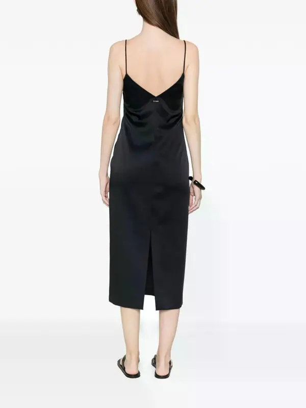 TWINSET V-neck Strap Dress - Black