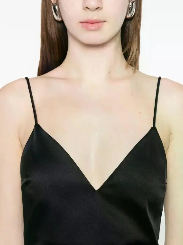 TWINSET V-neck Strap Dress - Black
